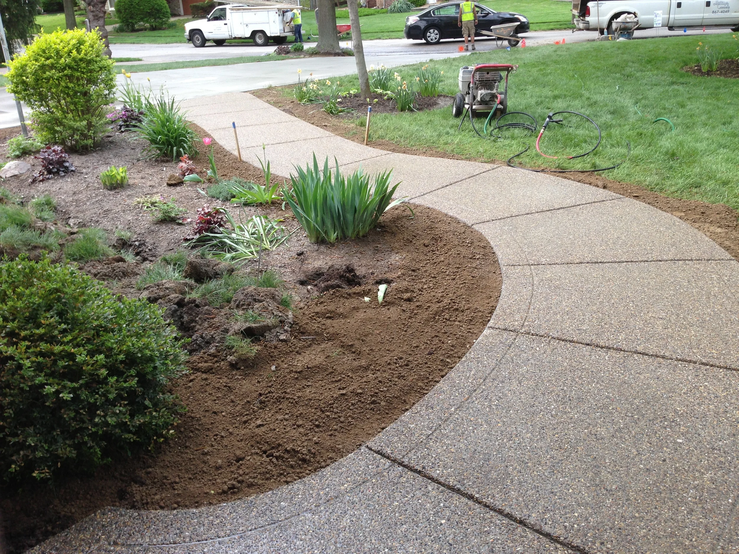 Exposed Aggregates — Mattingly Concrete Inc.