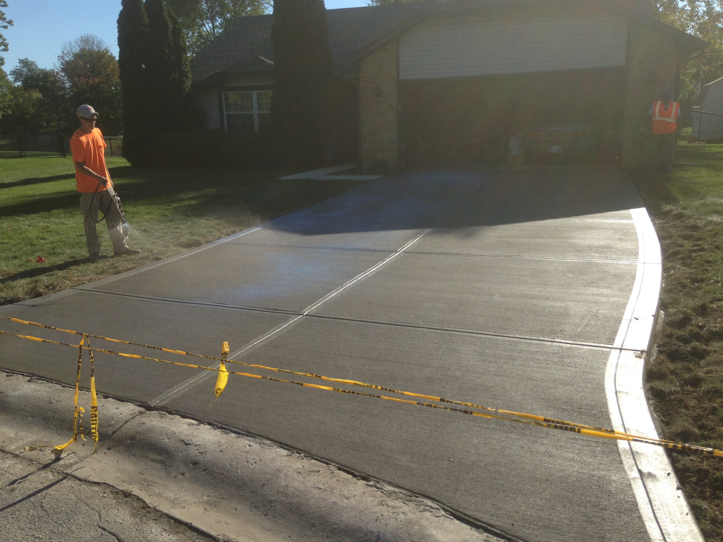 Brushed Concrete - Indianapolis & Cincinnati | Mattingly Concrete