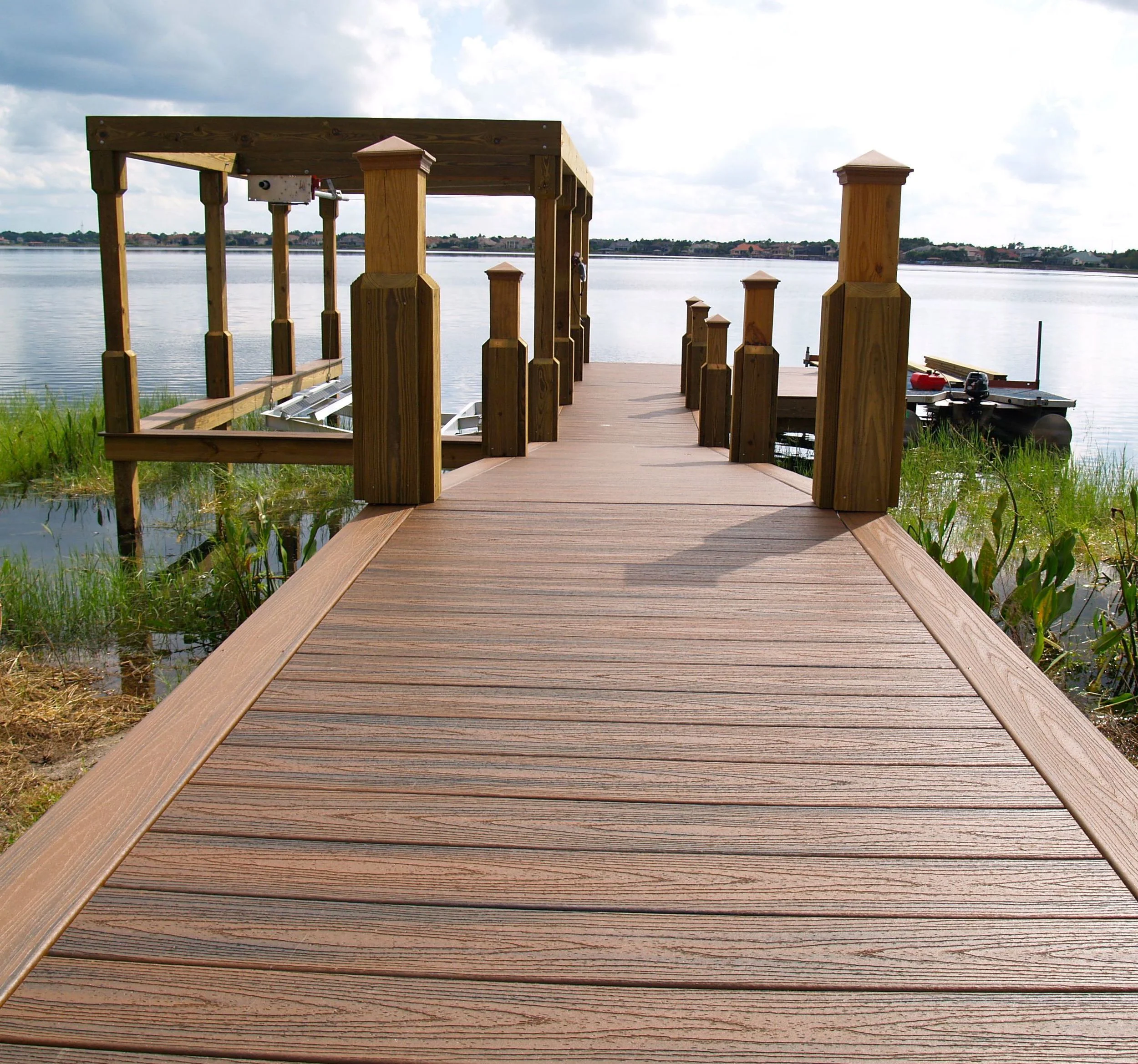 No Roof, No Problem — Summertime Deck and Dock