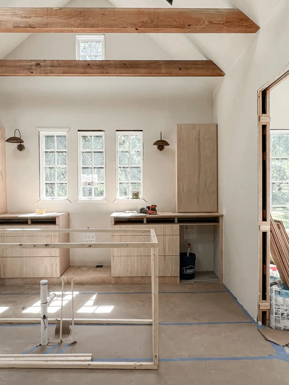 Extra Tall Kitchen Counters — The Tiny Canal Cottage