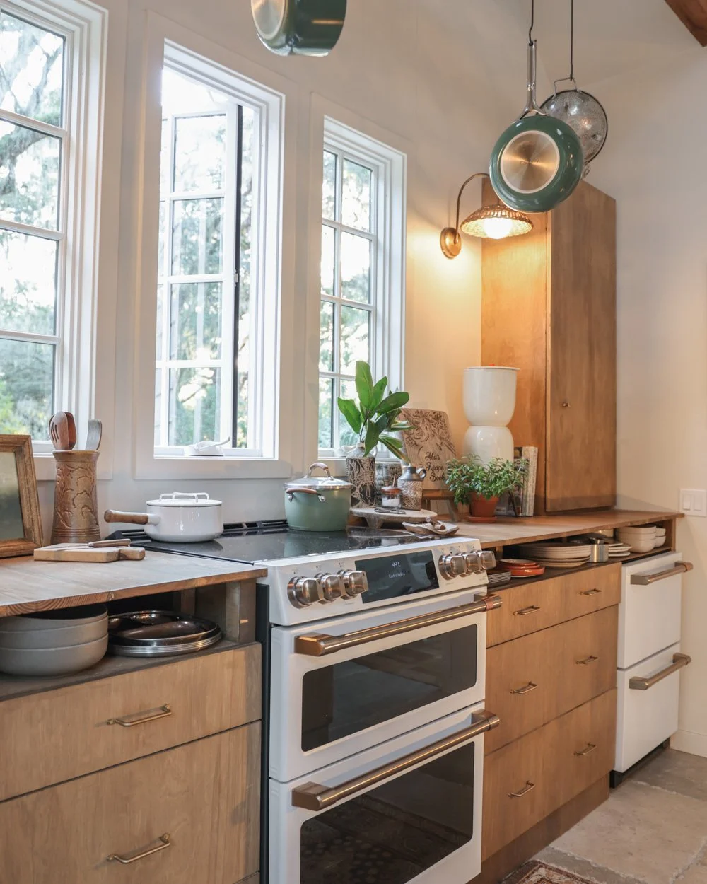 Extra Tall Kitchen Counters — The Tiny Canal Cottage