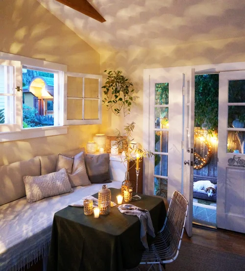 Date Nights at Home — The Tiny Canal Cottage