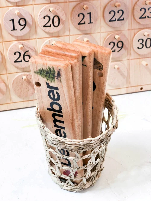 Functional Decor - Perpetual Calendar — The Tiny Canal Cottage