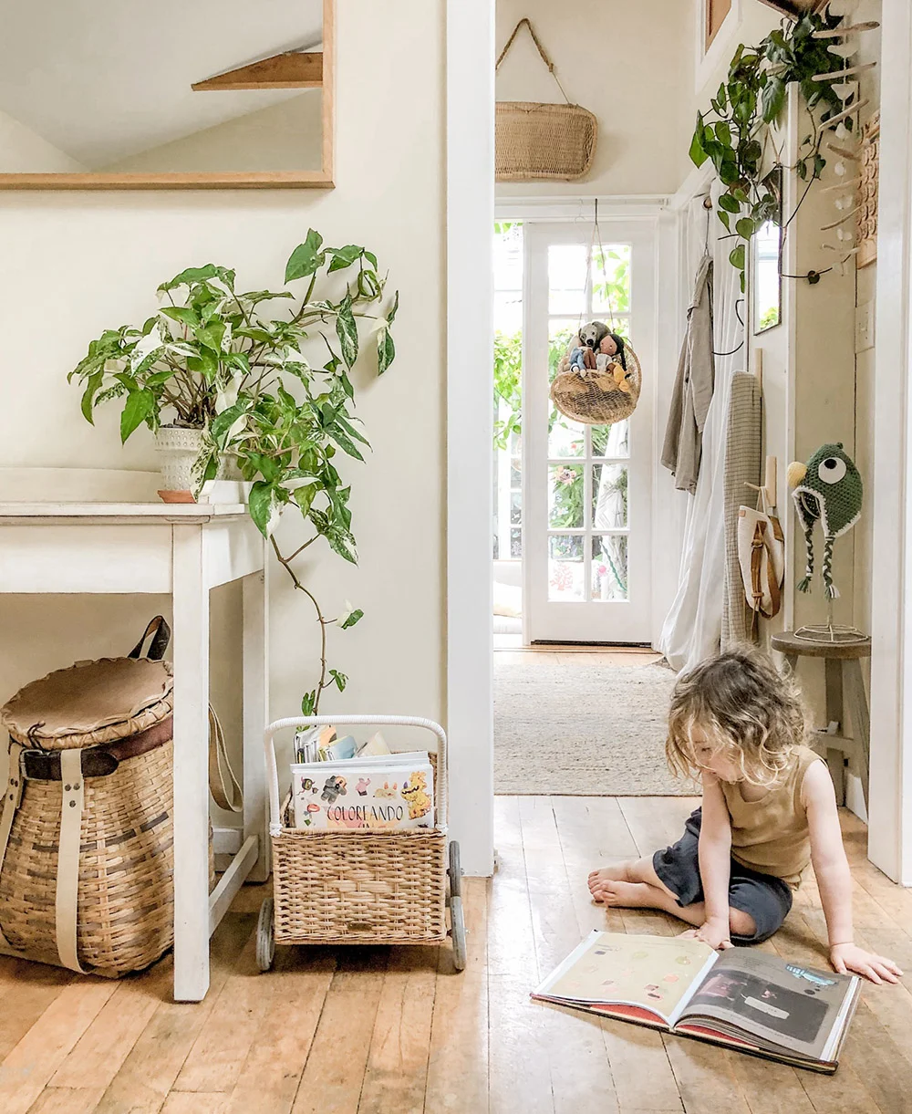 Sustainable Small Space Styling Feature — The Tiny Canal Cottage