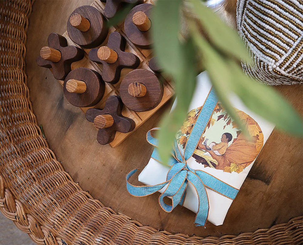 Playful, Low Waste Gift Wrap — The Tiny Canal Cottage