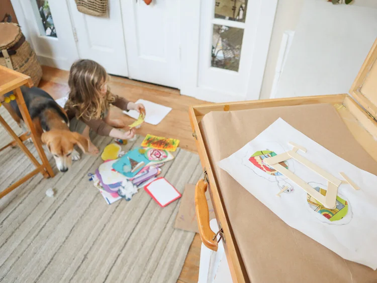 Displaying & Storing Children’s Art in a Small Space — The Tiny Canal ...