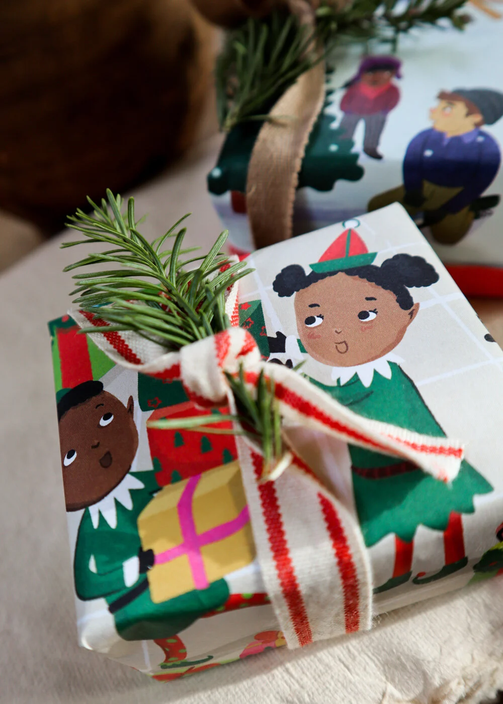 Repurposed Gift Wrap with a Story — The Tiny Canal Cottage