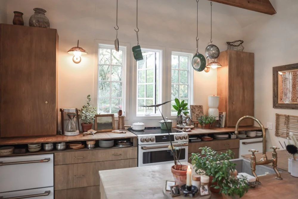 Extra Tall Kitchen Counters — The Tiny Canal Cottage