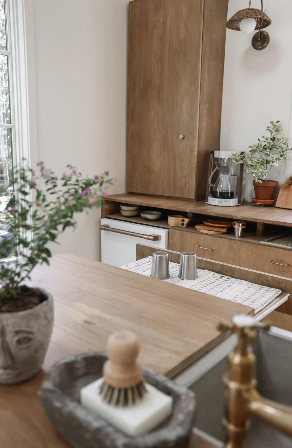 Extra Tall Kitchen Counters — The Tiny Canal Cottage