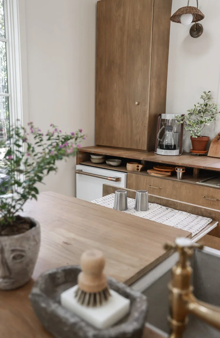 Extra Tall Kitchen Counters — The Tiny Canal Cottage