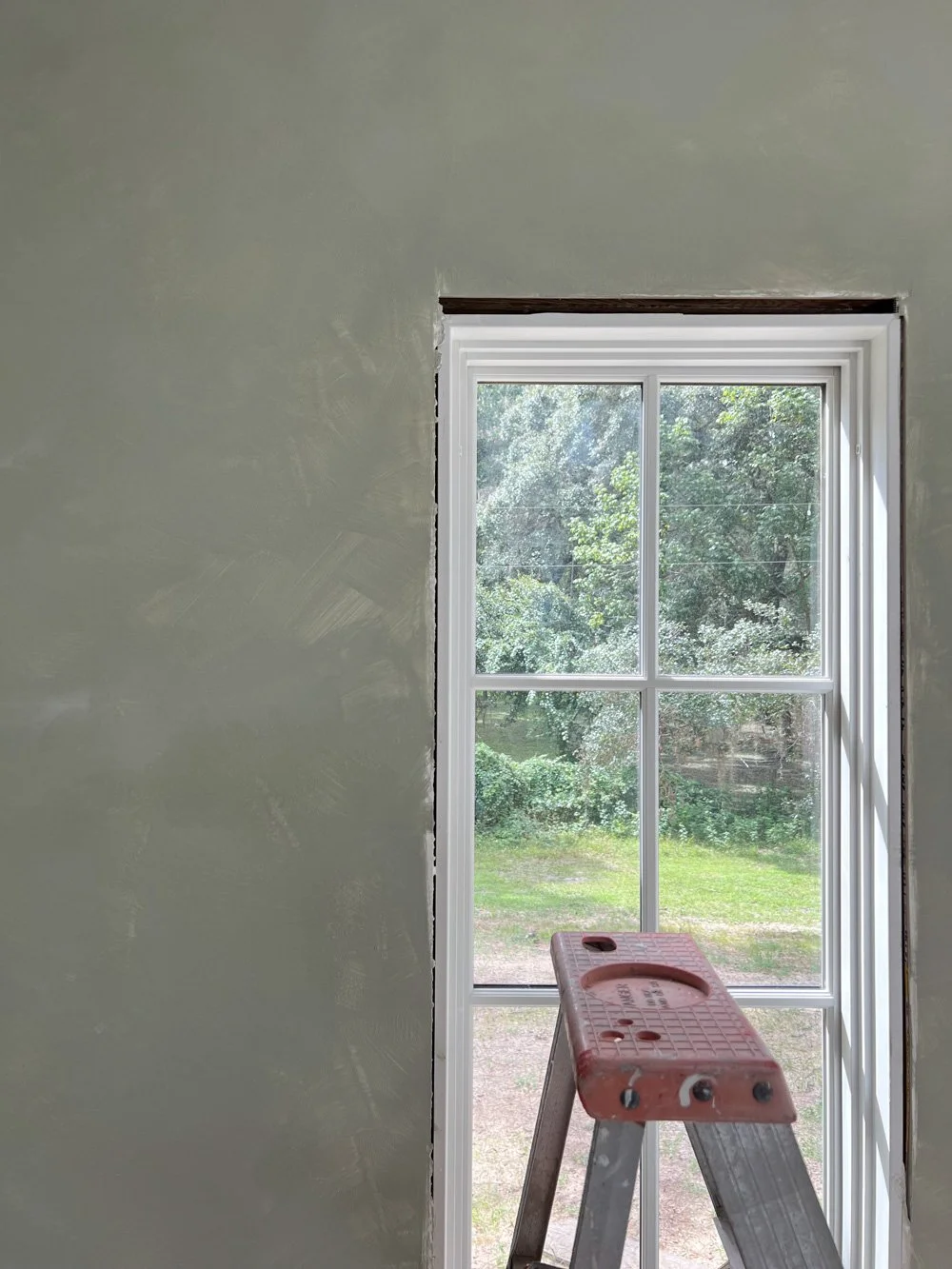 Lime Painting the Cottage Walls — The Tiny Canal Cottage