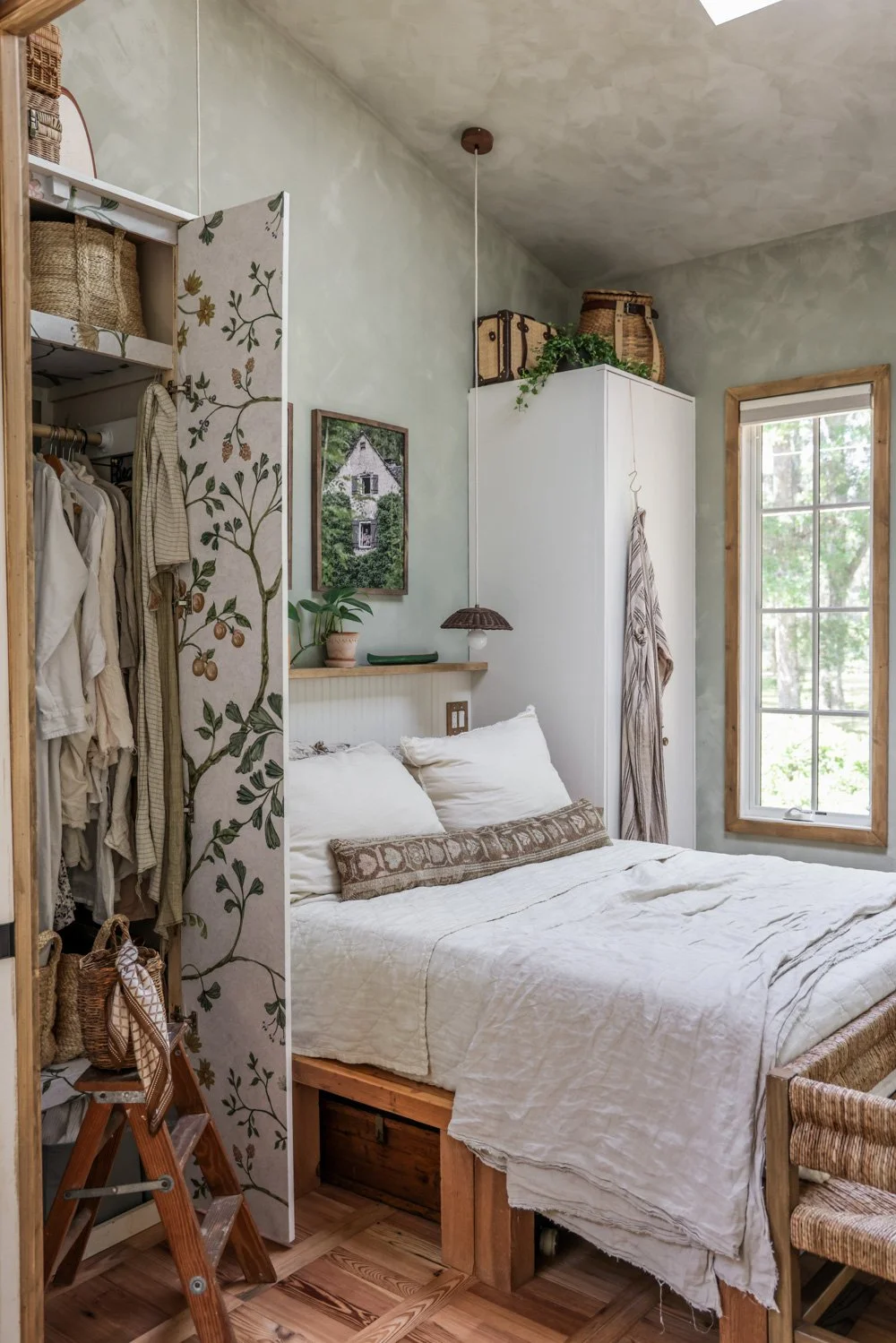 Small Space Wardrobes — The Tiny Canal Cottage