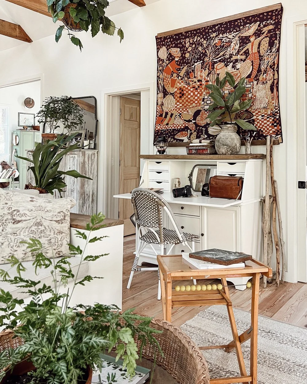 Our Small, Concealed, Home-Office — The Tiny Canal Cottage