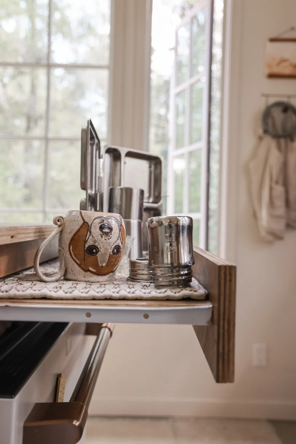 Extra Tall Kitchen Counters — The Tiny Canal Cottage