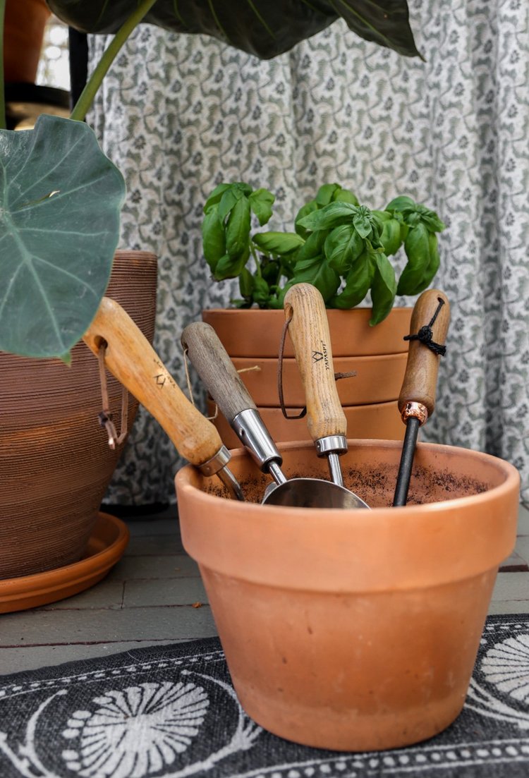 Biophilic Design: The Greenhouse Office (Brick Floor Update) — The Tiny ...