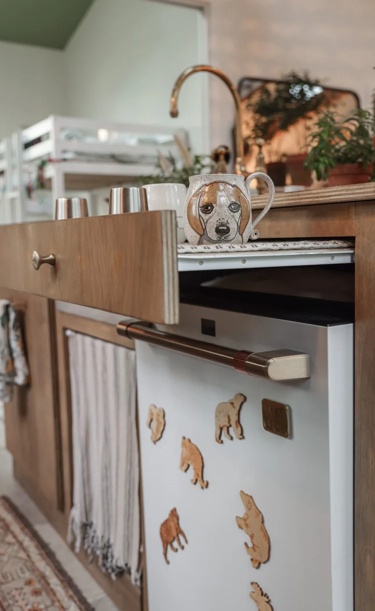 Extra Tall Kitchen Counters — The Tiny Canal Cottage