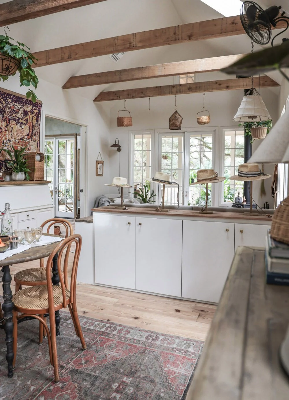 The Little Entryway / Dining Room — The Tiny Canal Cottage
