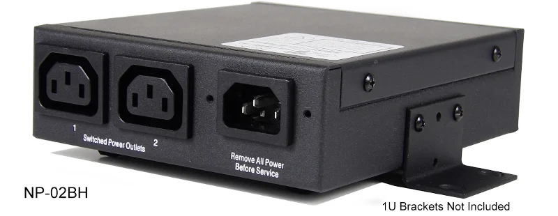 NP-02B 2 Outlet PDU —Switched PDUs—Synaccess Networks Inc. | Power ...
