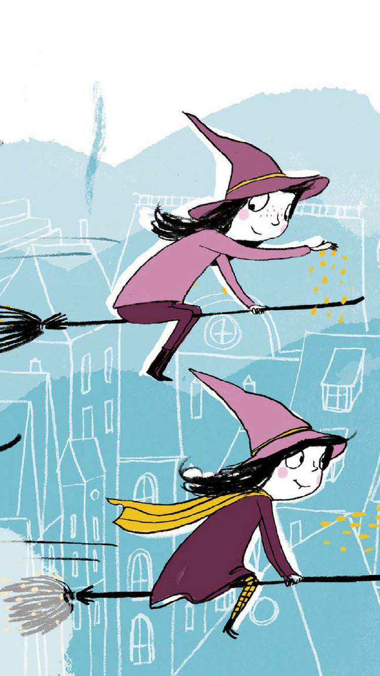 Adorable Halloween Good Night Wallpapers — Rebecca Grabill