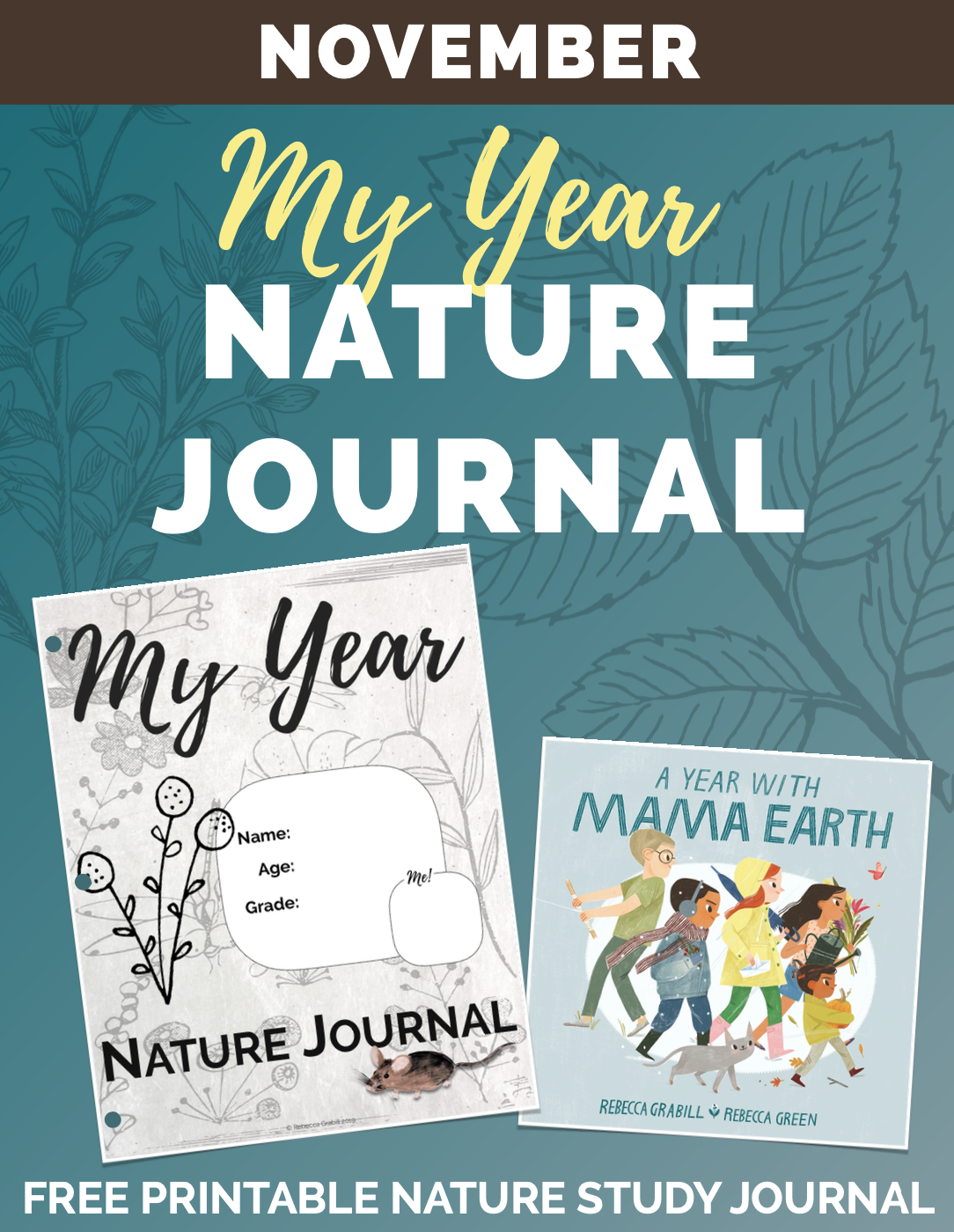 Finally Fall ~ Falling For November! Your Free Nature Journal Printable ...
