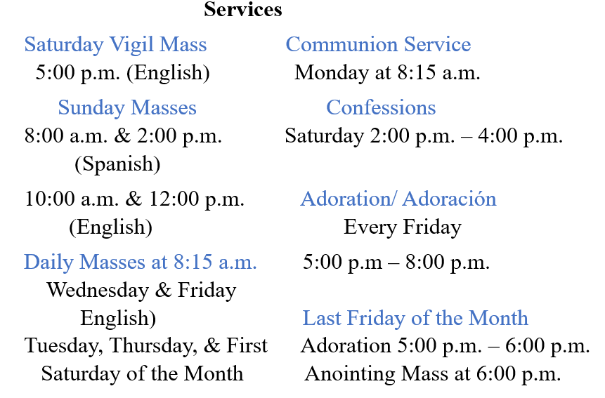 BLESSED SACRAMENT CATHOLIC CHURCH