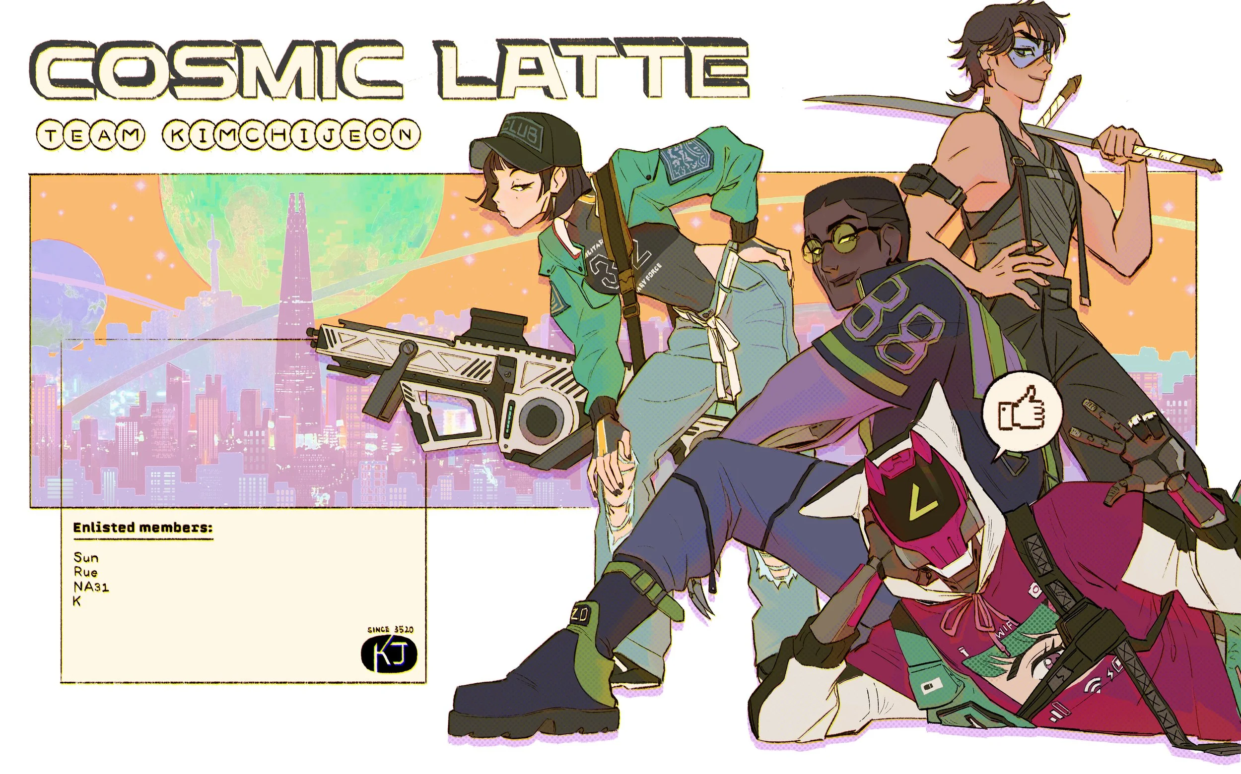 Cosmic Latte — Celine DaHyeu Kim