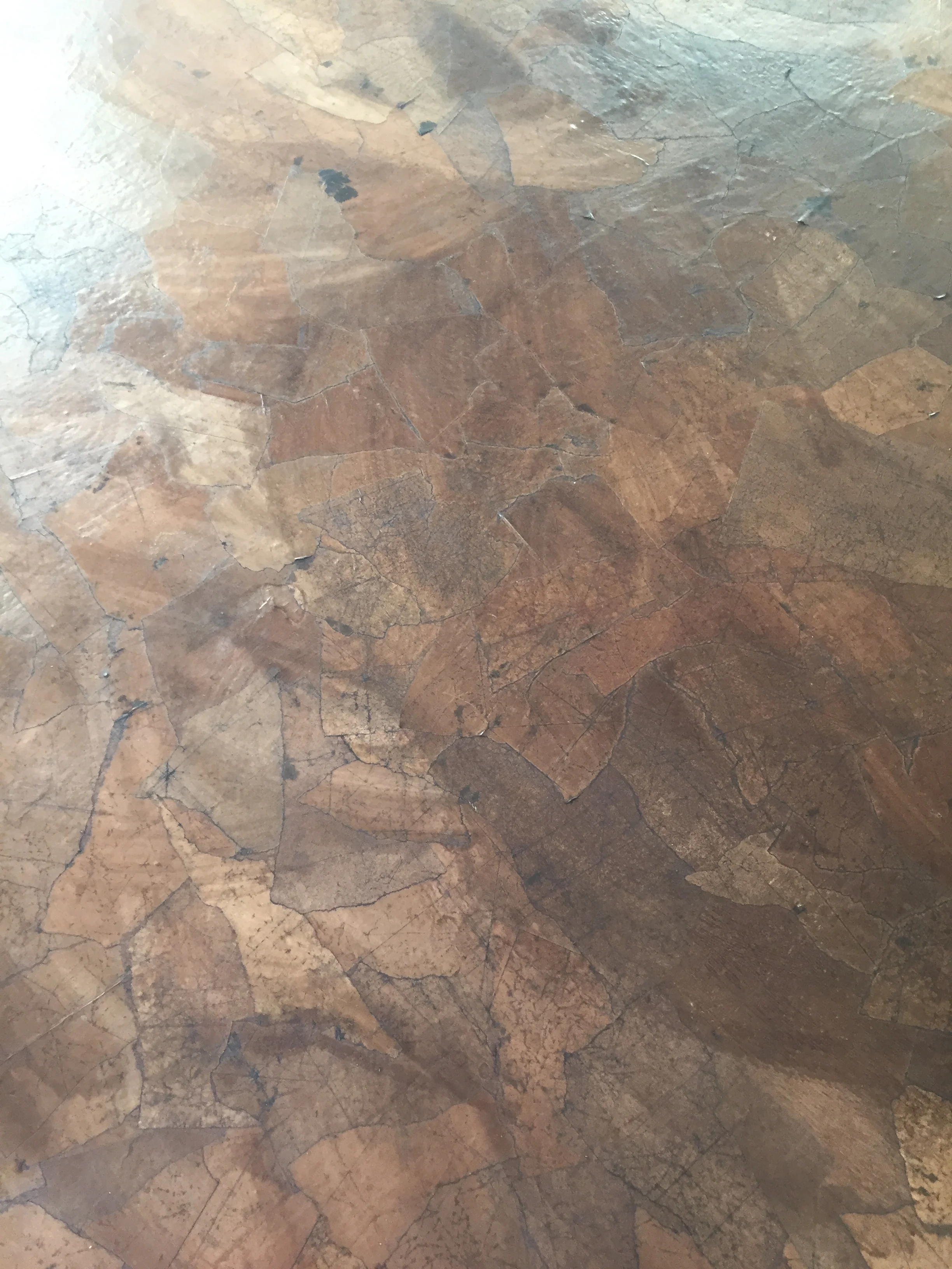 Step By Step DIY Paper Bag Floors — Neighbors Development