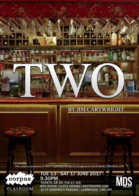 Workshop: A Working Play Reading of TWO by Jim Cartwright — InPlayers