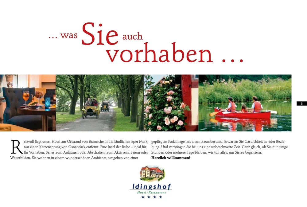 Restaurant in Bramsche: Genussvolle kulinarische Erlebnisse im Hotel ...