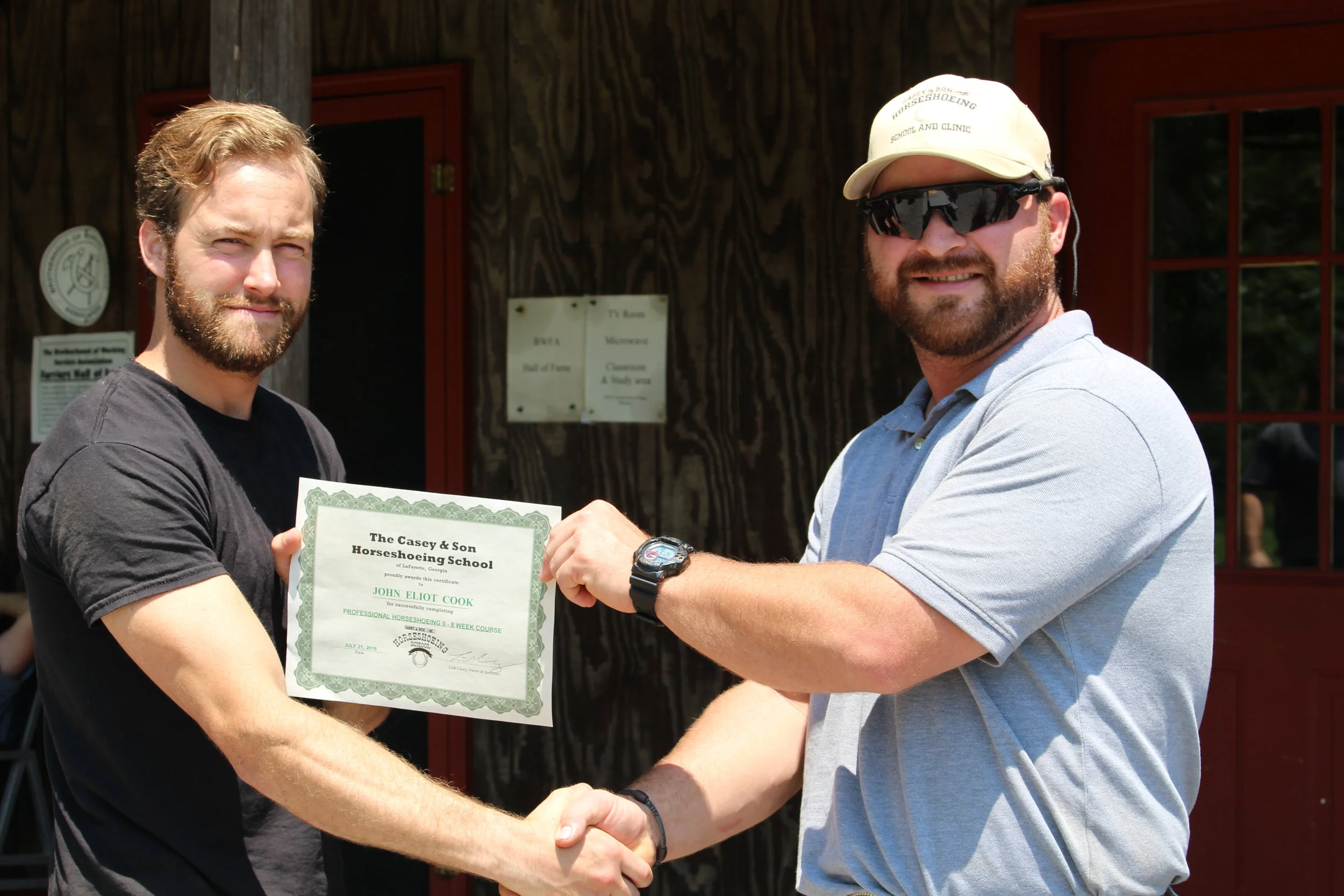 The Cook Brothers Farrier Service Of Michigan- John Cook Casey ...