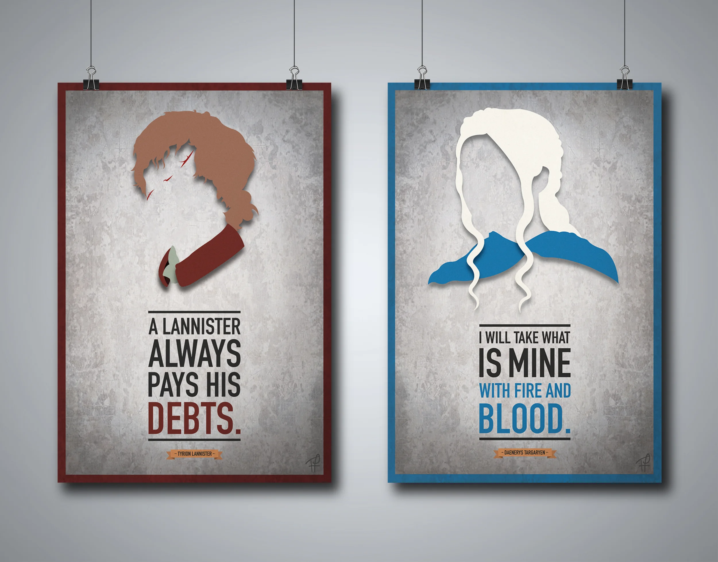 Game of Thrones Poster Series — Taylor Fulwiler