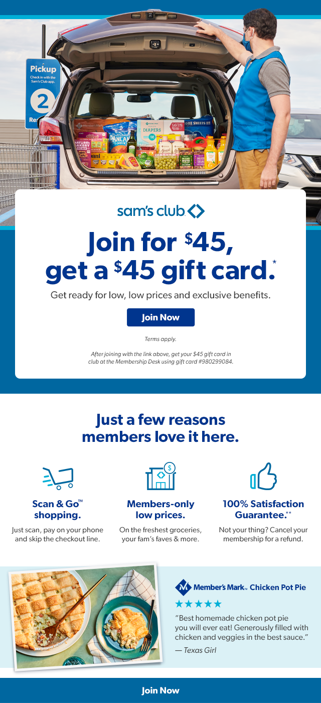 Sam's Club - Emails — Taylor Fulwiler