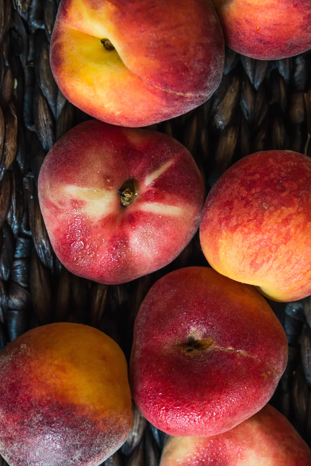 Honey and Saffron Glazed Peach Galette — My Moroccan Food