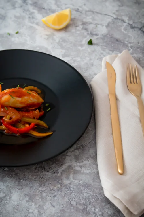Quinoa and Shrimp Stuffed Squid Tagine — My Moroccan Food