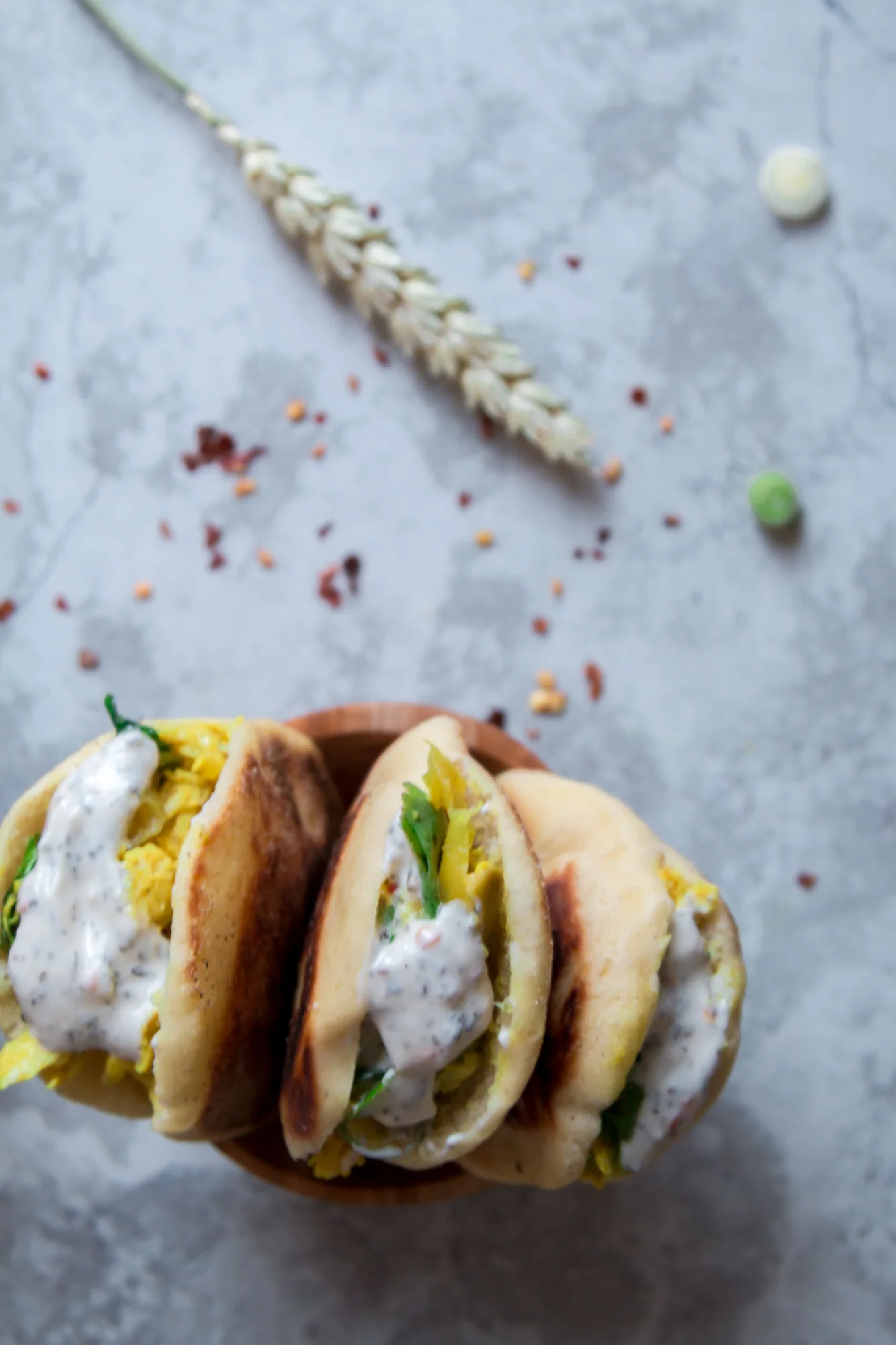 Batbout + Quick Chicken Tagine Filling — My Moroccan Food