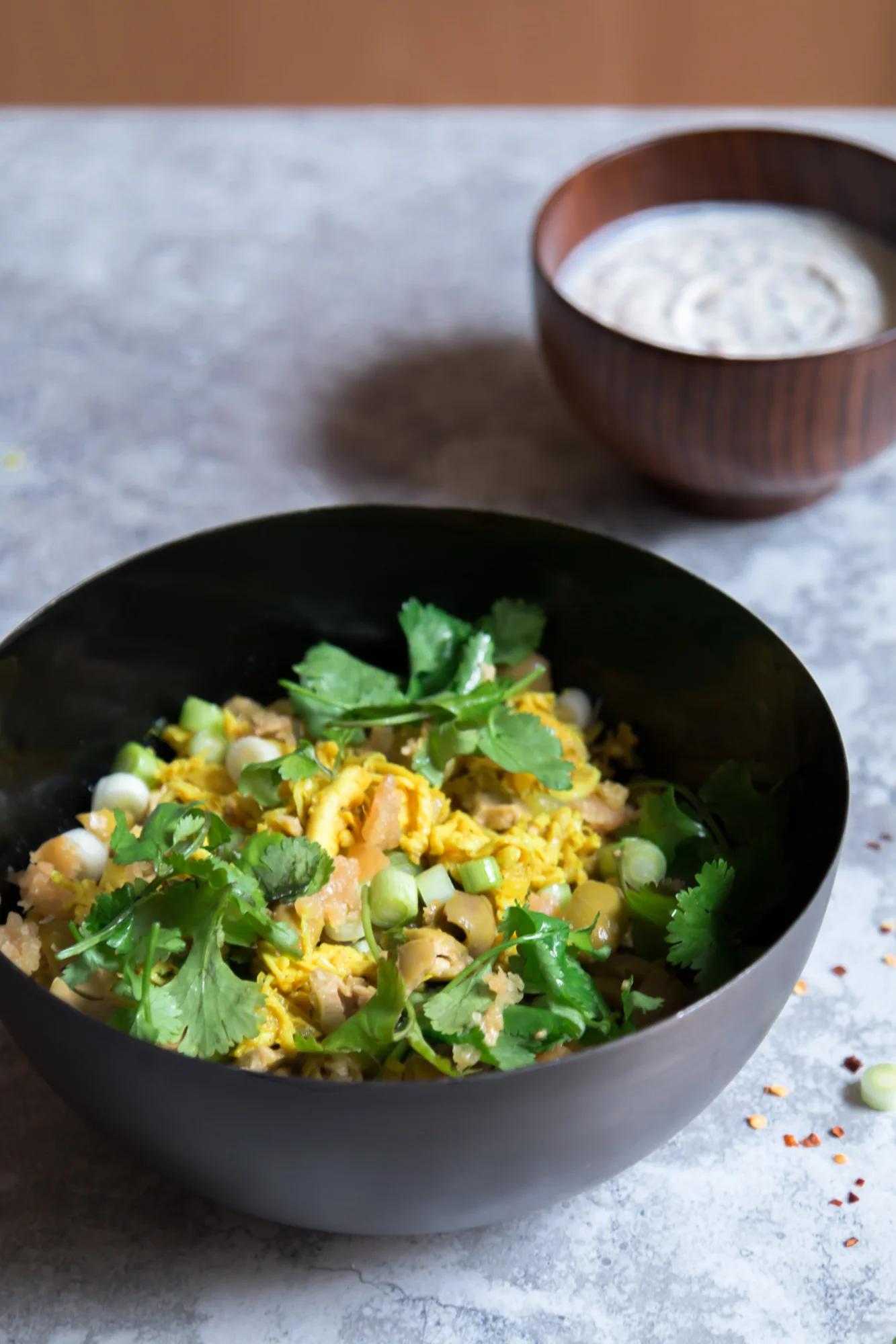 Batbout + Quick Chicken Tagine Filling — My Moroccan Food