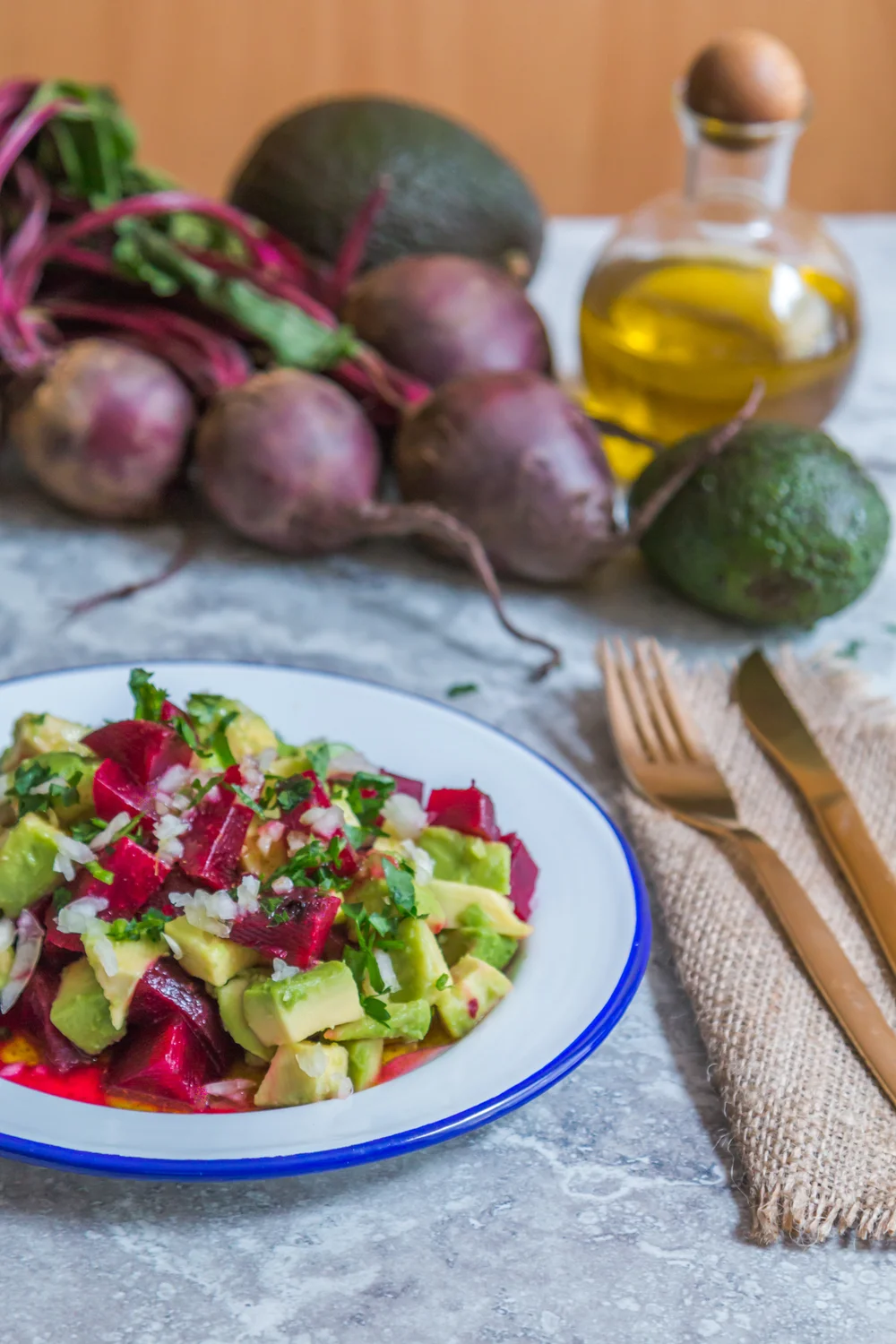 Beetroot And Avocado Salad
