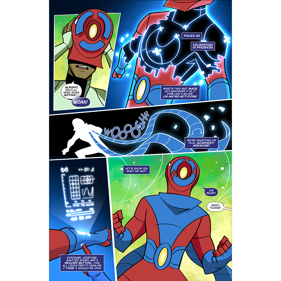 Bullet-Boy #3 Digital Edition Comic — XanderFlicks | Home of Bullet-Boy and Camera Man