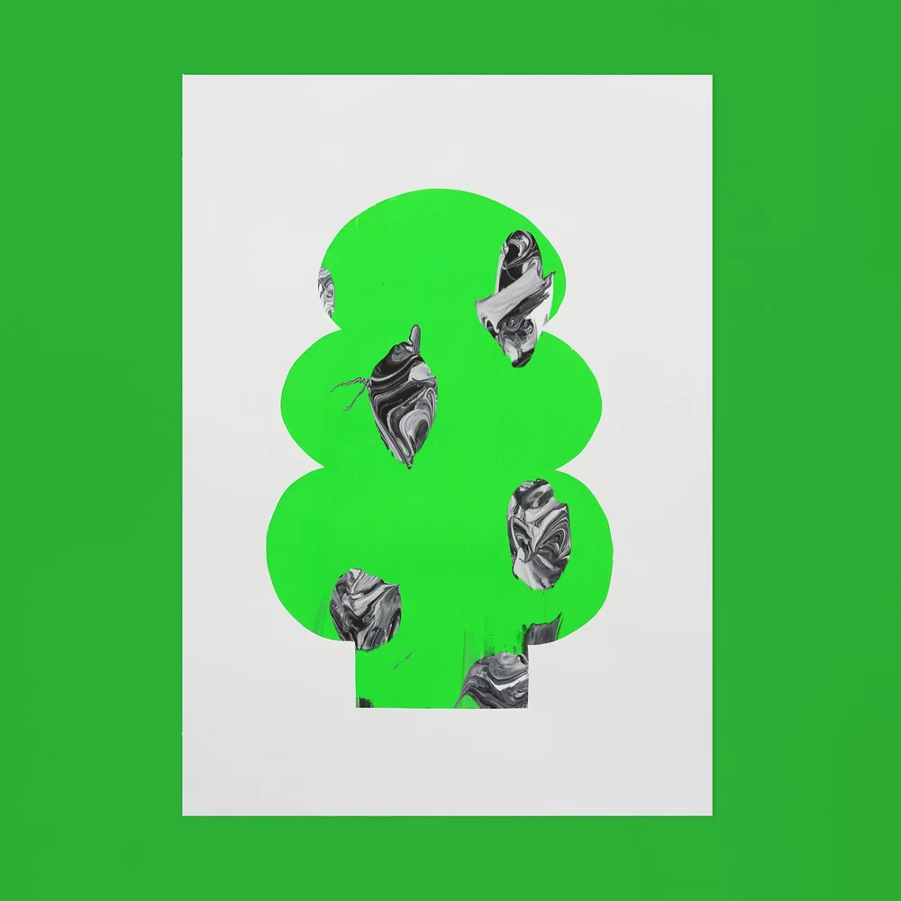Screen Print Trees — Studio Oliver Helfrich