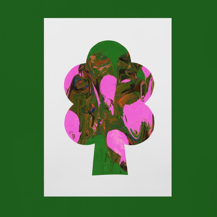 Screen Print Trees — Studio Oliver Helfrich