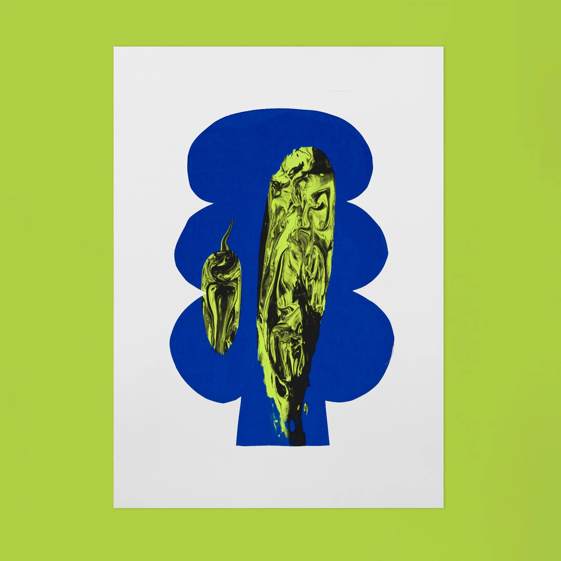 Screen Print Trees — Studio Oliver Helfrich