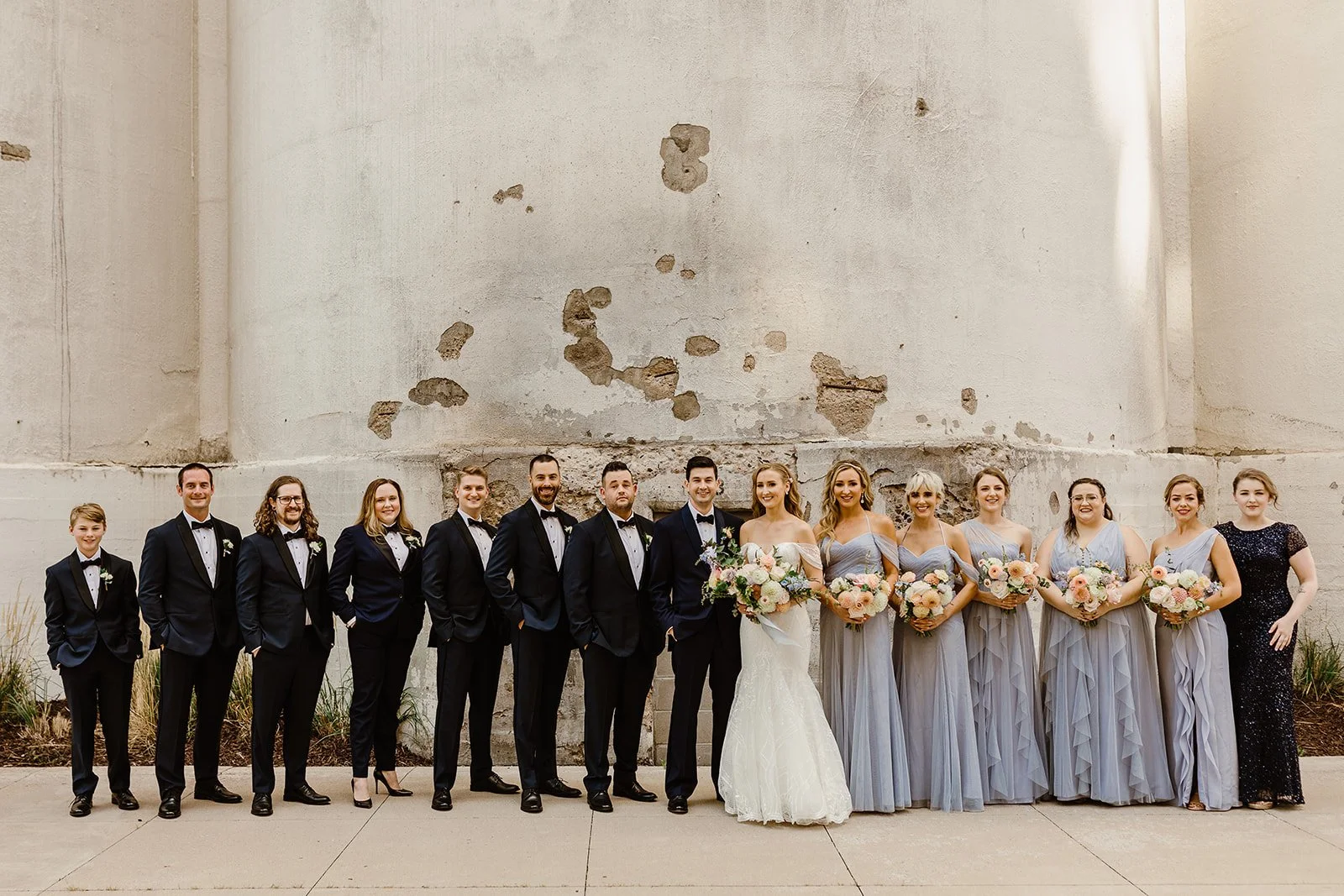 Bright Floral Machine Shop Wedding — Bridget Couwenhoven, LLC