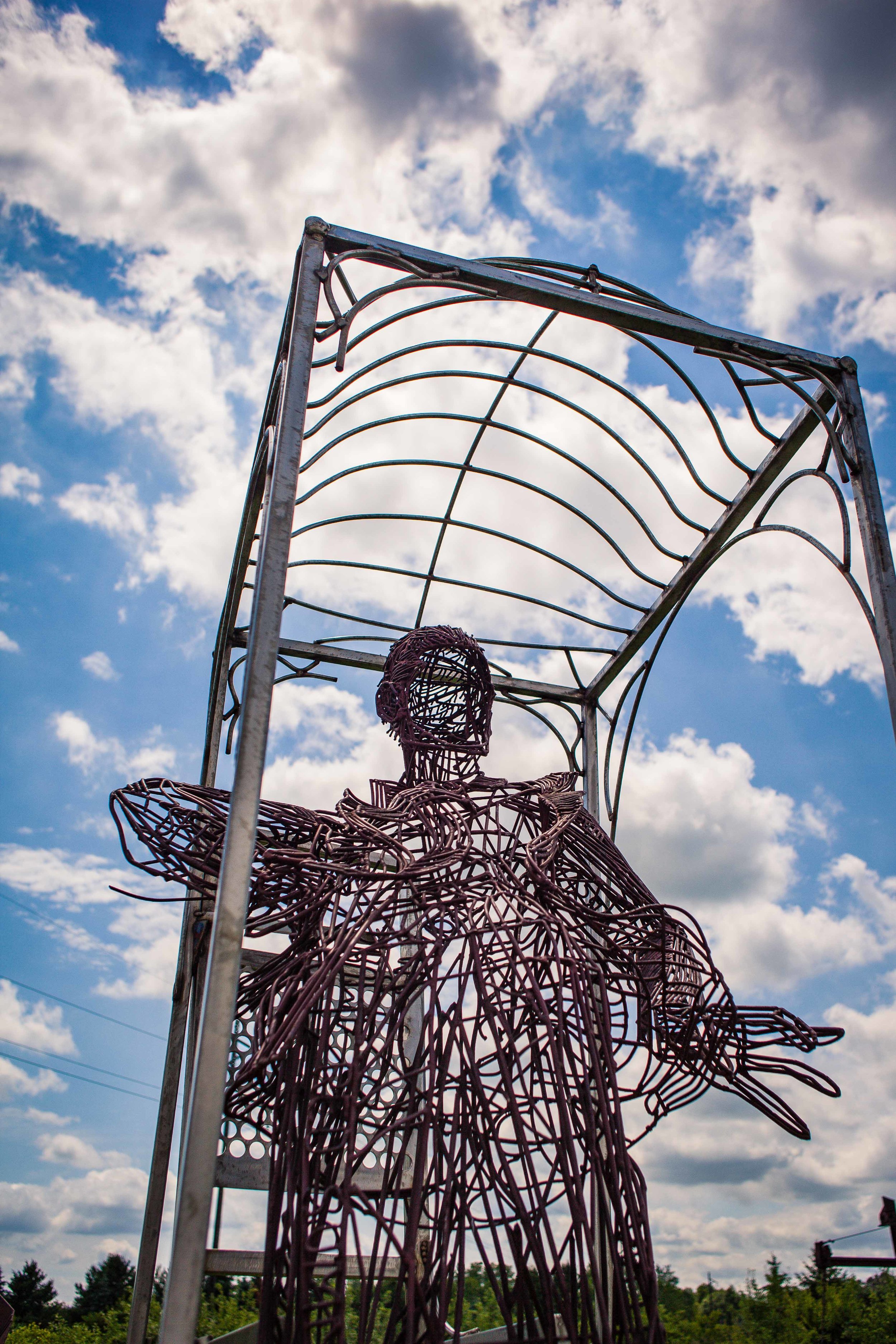 Franconia Sculpture Park — the Road is Life