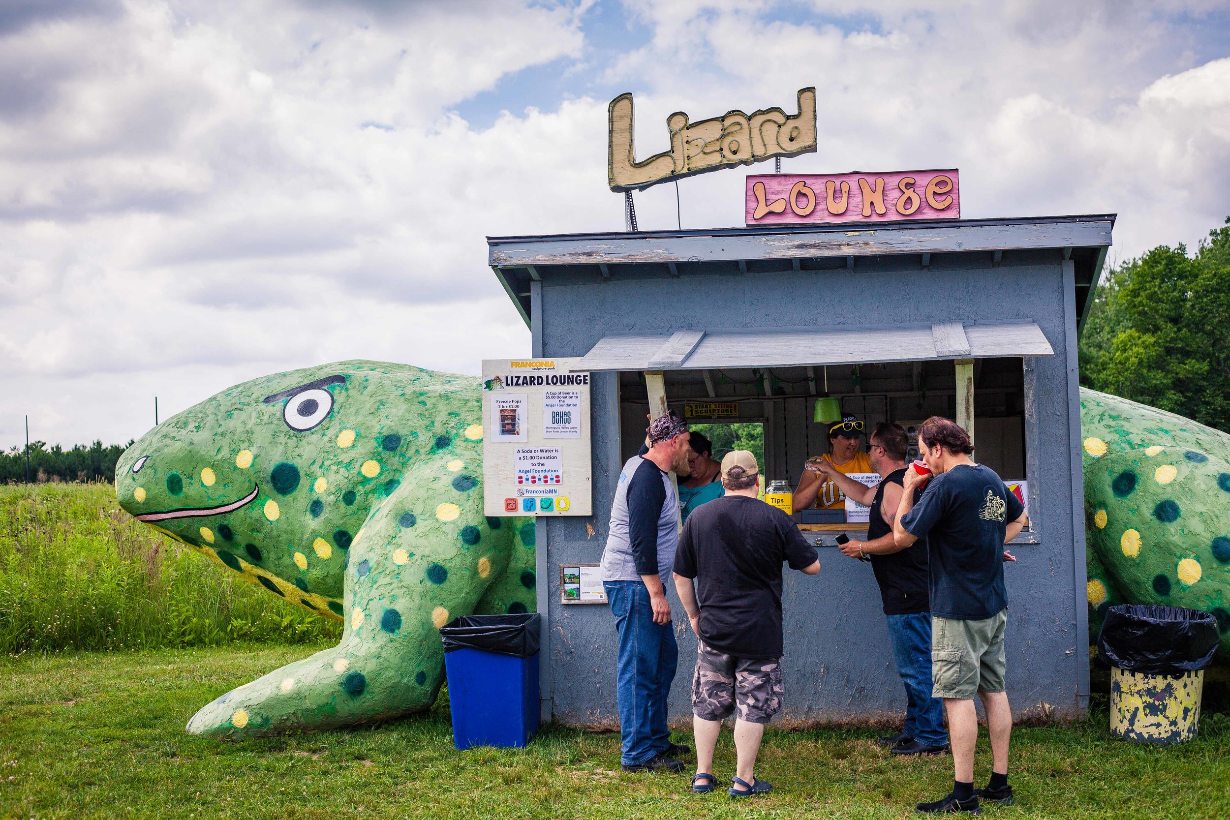 Franconia Sculpture Park — the Road is Life