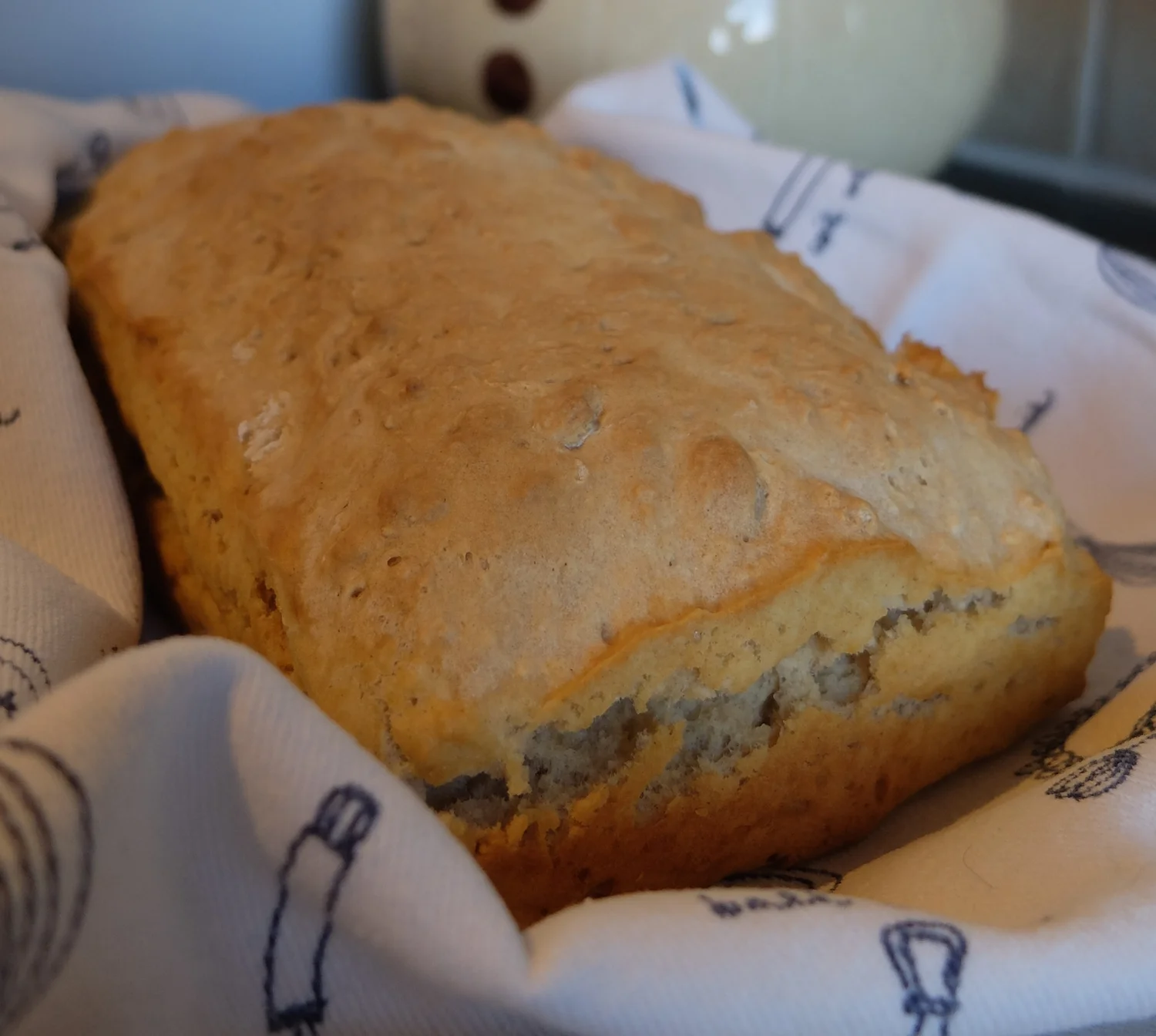 Three-Ingredient Easy Bread — Recipe Box Project