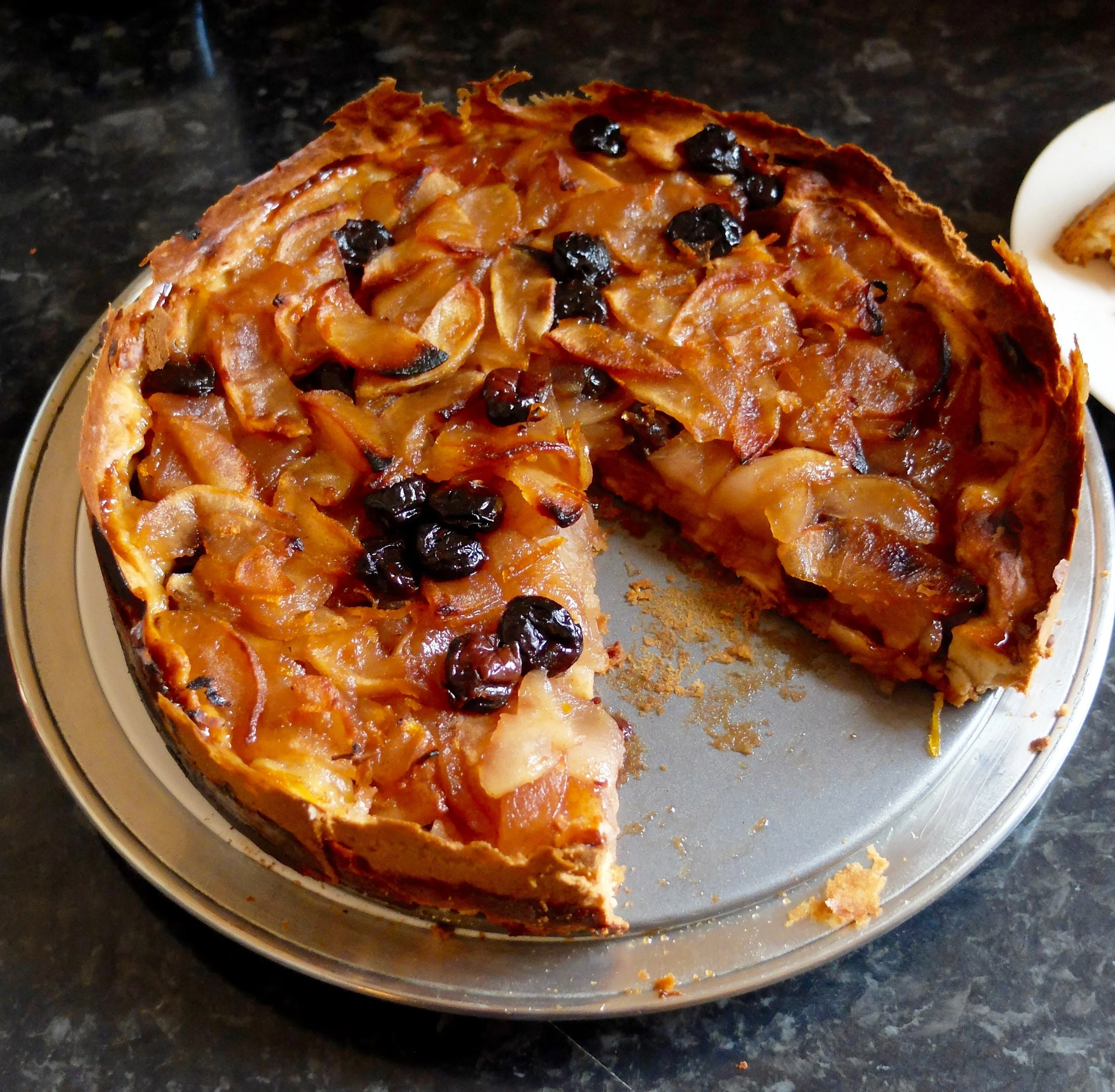 Apple Kuchen — Recipe Box Project