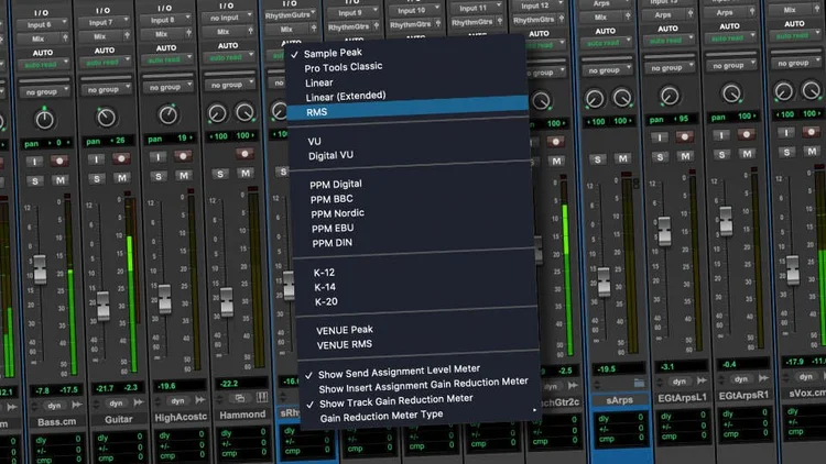 Understanding Advanced Metering In Pro Tools | Production Expert