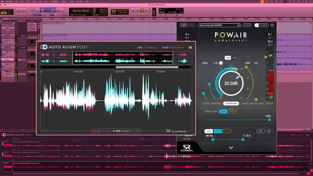 Using Sound Radix Auto Align Post and POWAIR On Dialogue | Production ...