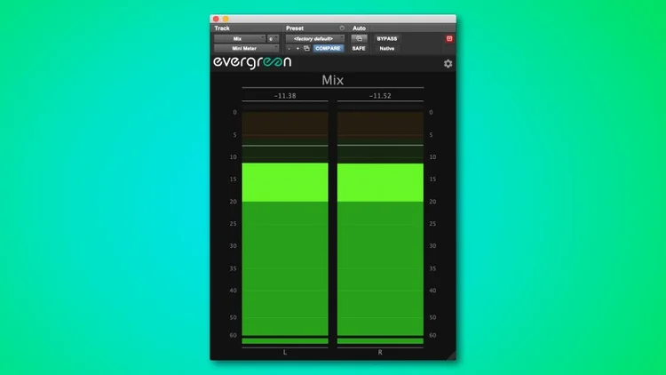 Free Plugin - Evergreen Audio Mini Meter | Audio Production: News ...