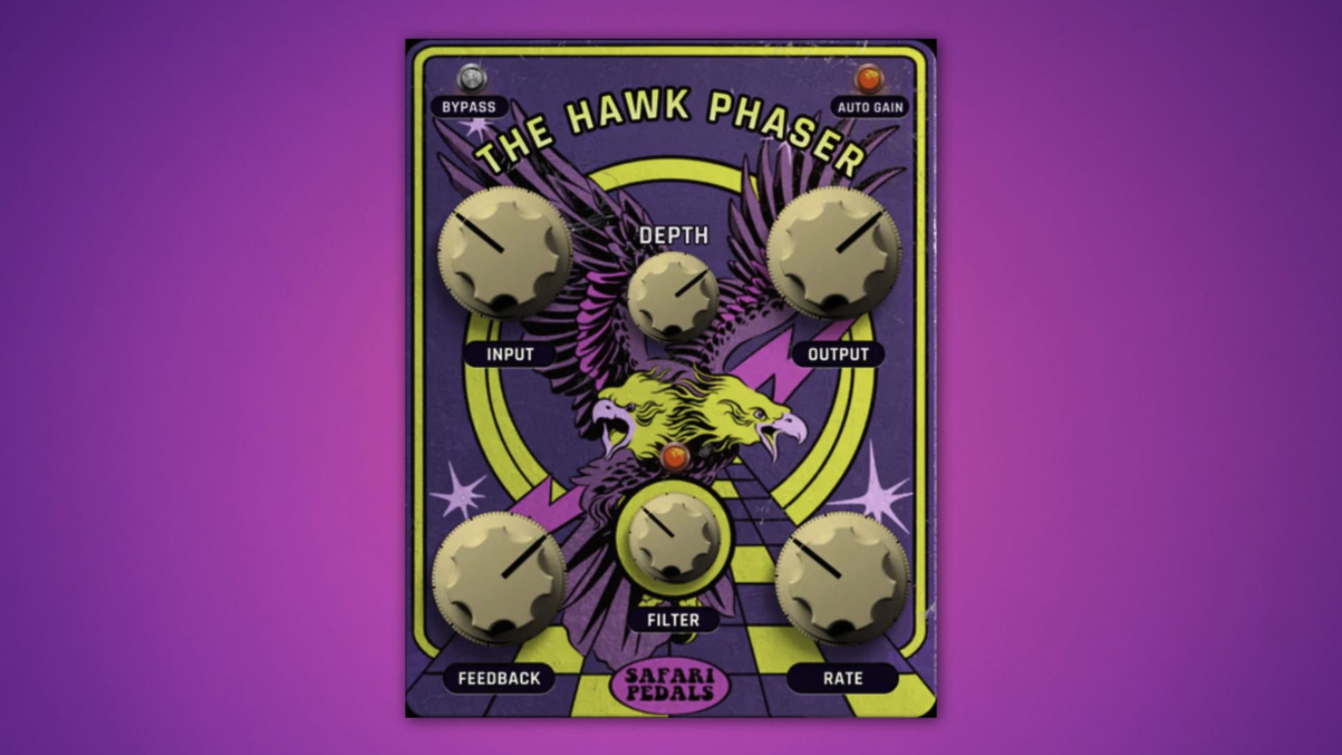 Safari Pedals Hawk Phaser Vintage Modulator Plugin Released ... Safari Pedals Hawk Phaser Vintage Modulator Plugin Released ...
